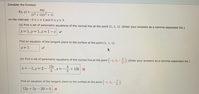 Solved Consider the function 4xy f(x,y) 02. 1)(y2 + 1) on | Chegg.com