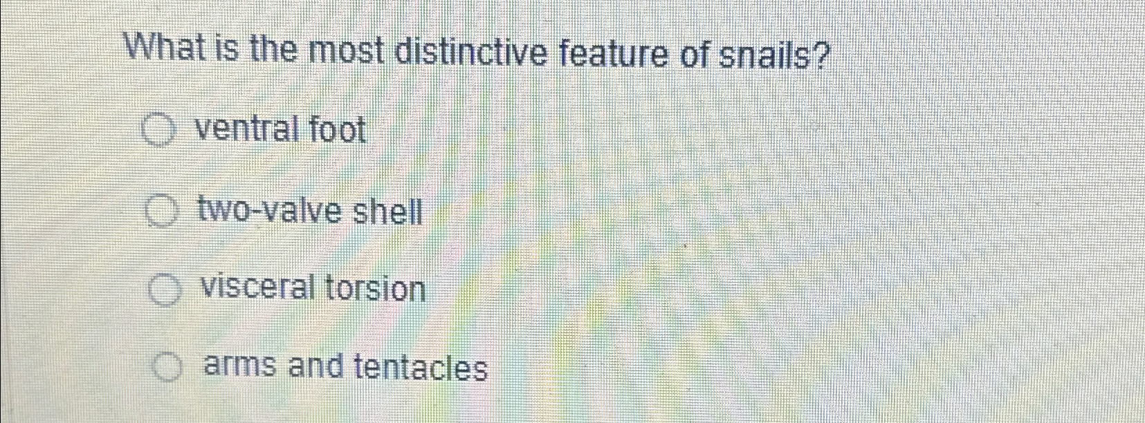 Solved What is the most distinctive feature of | Chegg.com