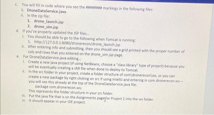 Solved please read everything beforehand. I have put project | Chegg.com