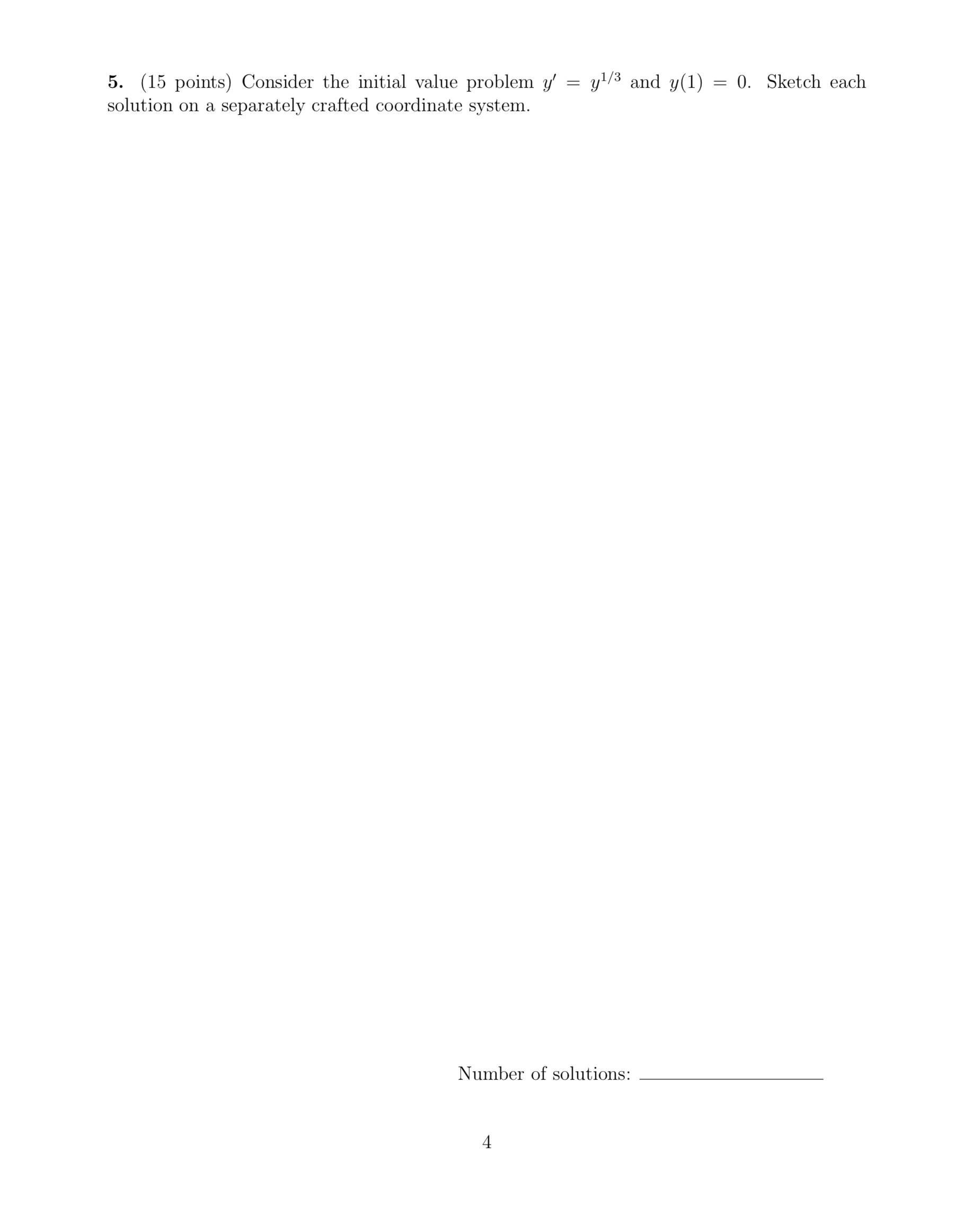 Solved (15 points) Consider the initial value problem | Chegg.com Solved (15 points) Consider the initial value problem | Chegg.com