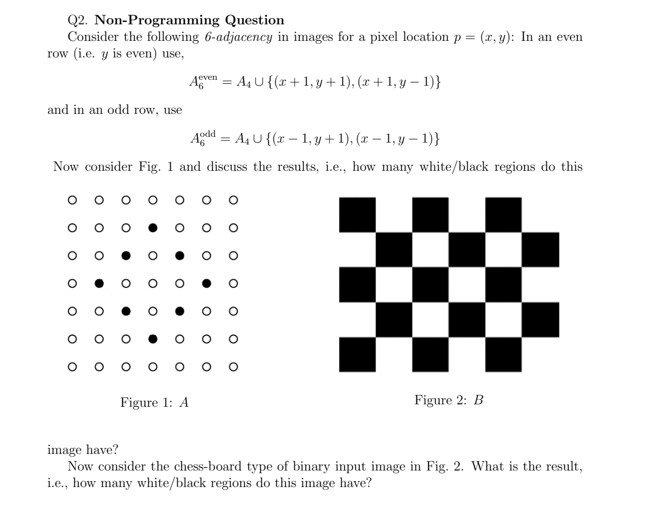 Solved Q2. Non-Programming Question Consider the following | Chegg.com