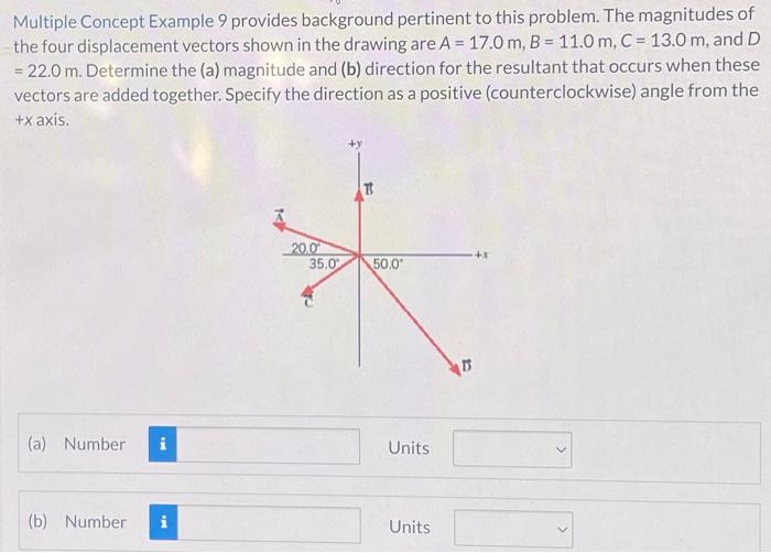 Solved Multiple Concept Example 9 provides background | Chegg.com