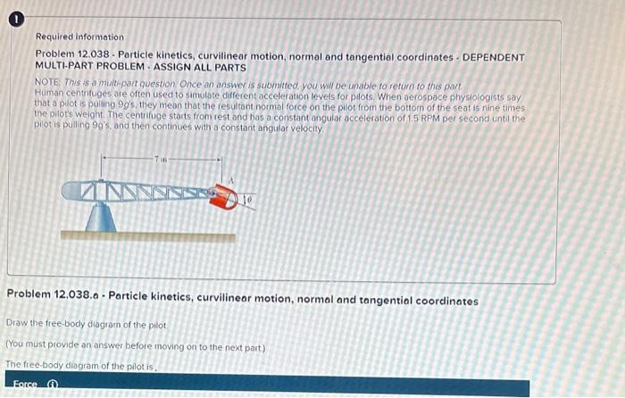 Solved Required information Problem 12.038. Particle | Chegg.com