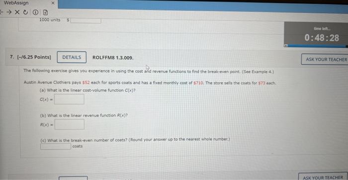 Solved The following exercise glves you expenence in using | Chegg.com