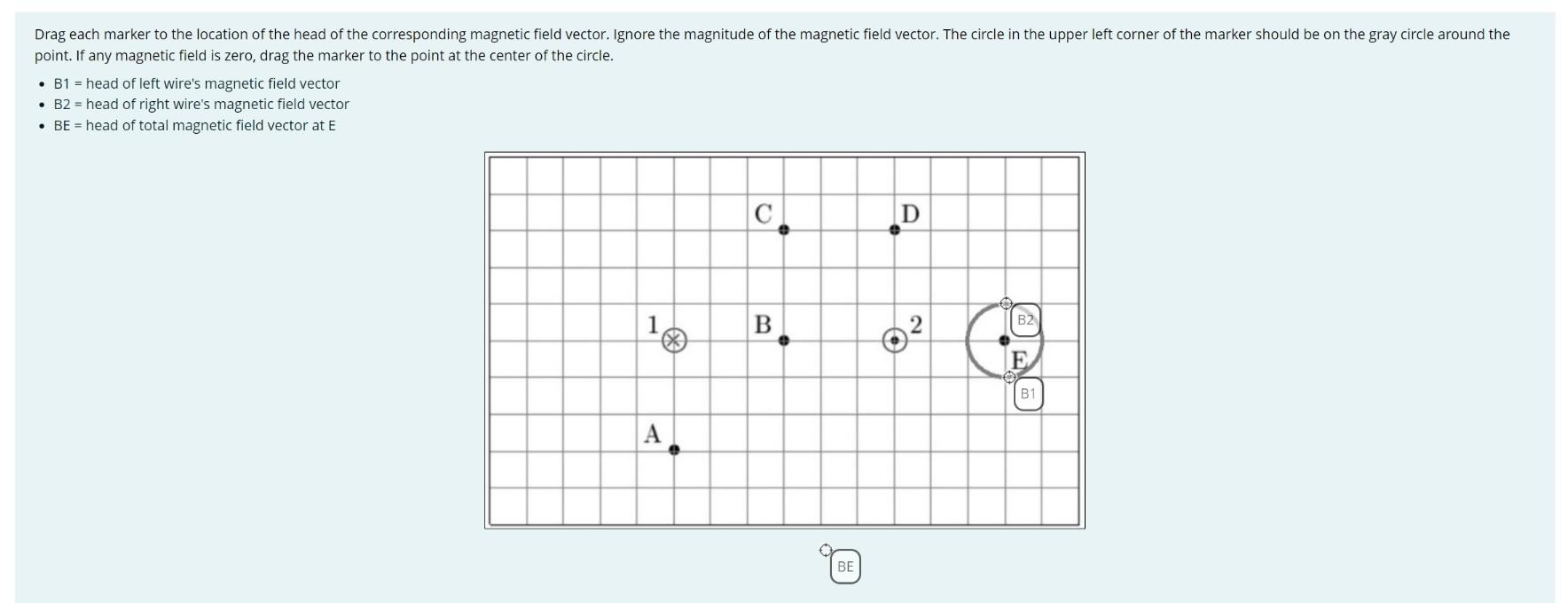 Solved The diagram below shows two current-carrying wires. | Chegg.com