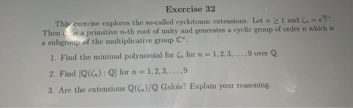 Solved Exercise 32 This exercise explores the so-called | Chegg.com