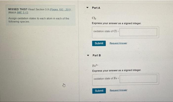 Solved Part A MISSED THIS? Read Section 59 (Pages 193 - 201) | Chegg.com