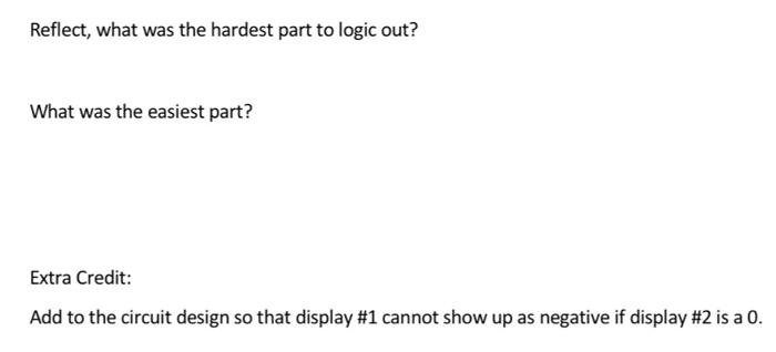 LOGISIM CALCULATOR ASSIGNMENT - Steps 1-11 plus an | Chegg.com