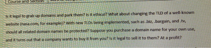(Solved) : Legal Grab Domains Park Ethical Changing Tld Well Known ... (Solved) : Legal Grab Domains Park Ethical Changing Tld Well Known ...