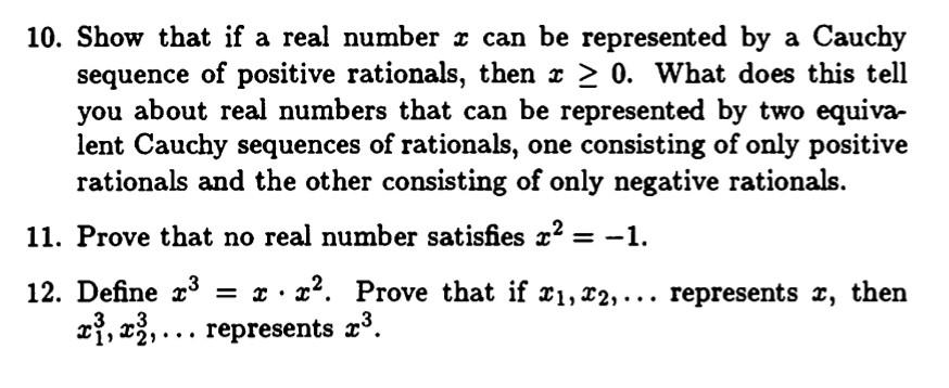 Solved 10. Show that if a real number x can be represented | Chegg.com