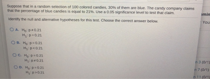 Solved Suppose that in a random selection of 100 colored | Chegg.com
