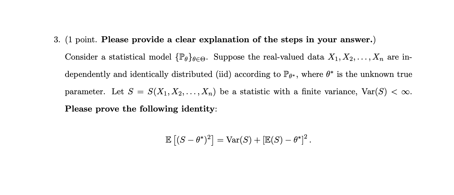 Solved (1 ﻿point. Please provide a clear explanation of the | Chegg.com