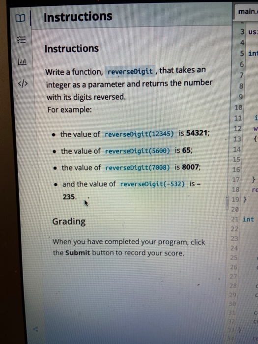 Solved main.. Instructions 3 us: 4 Instructions 5 int 6 7 8 | Chegg.com