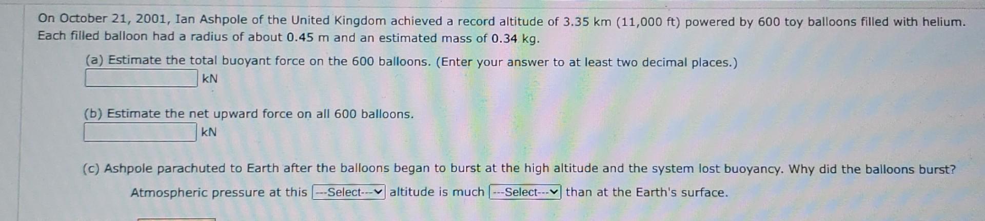 Solved On October 21, 2001, Ian Ashpole of the United | Chegg.com