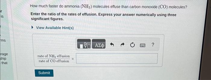 Solved ection 6.8 - 6.9. Kinetic Molecular Theory and Its | Chegg.com Solved ection 6.8 - 6.9. Kinetic Molecular Theory and Its | Chegg.com