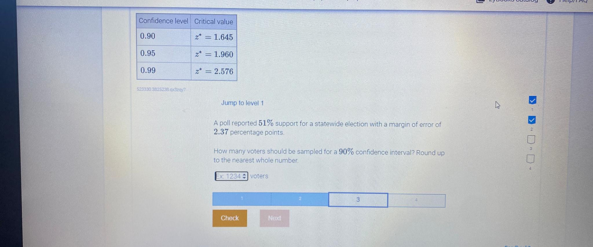 Solved \table[[Confidence level,Critical | Chegg.com