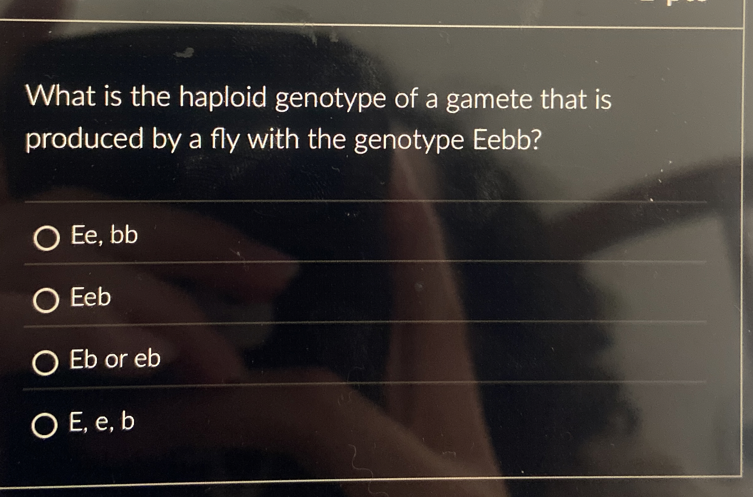 Solved What is the haploid genotype of a gamete that | Chegg.com