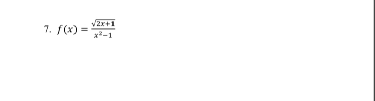 Solved f(x)=2x+12x2-1 ﻿Find the Derivative using chain rule | Chegg.com