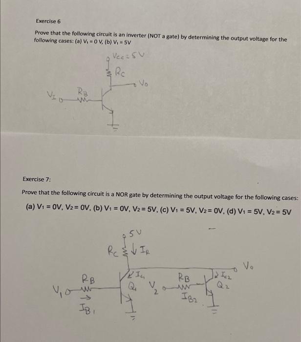 Solved Exercise 6 Prove that the following circuit is an | Chegg.com