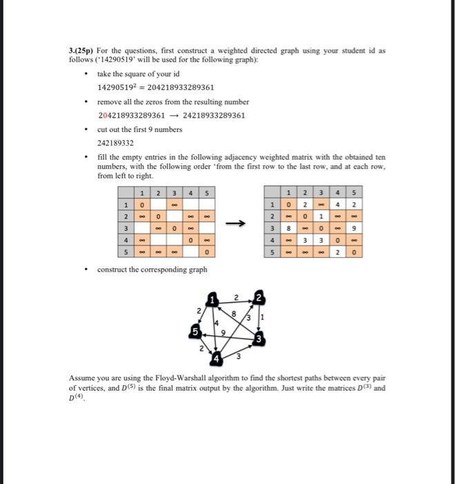 Solved Homework exereises should be done individually. You | Chegg.com