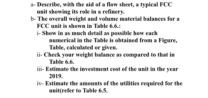 Solved a- Describe, with the aid of a flow sheet, a typical | Chegg.com