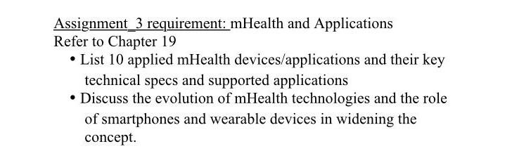 Solved Information technology course for biomedical | Chegg.com