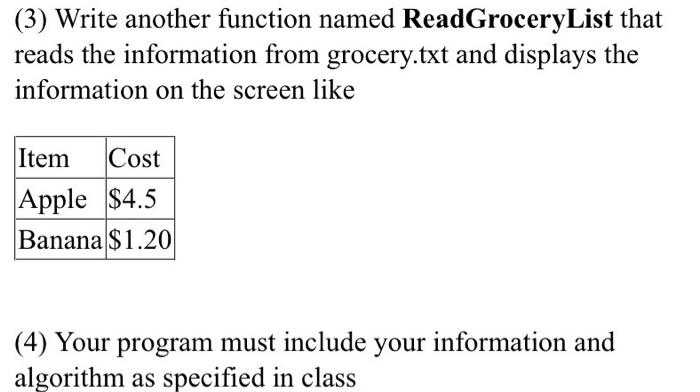 Solved Complete the question and use the following written | Chegg.com