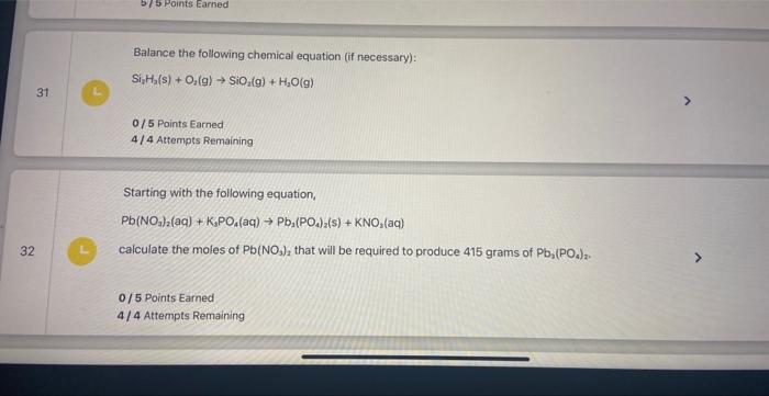 Solved Balance the following chemical equation (if | Chegg.com