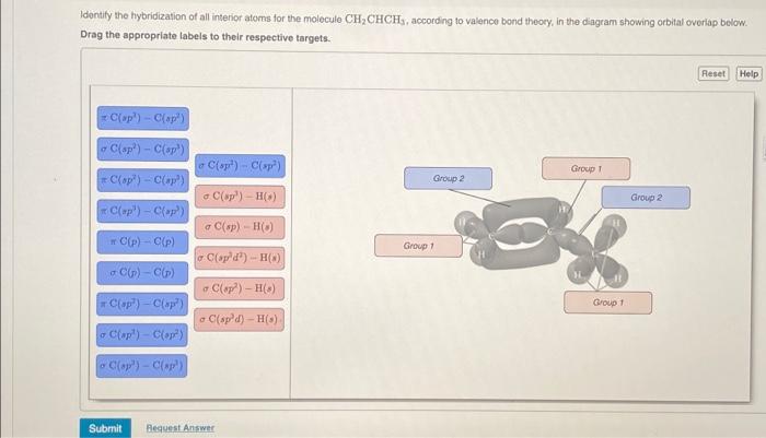 Solved Label the structure of COC12, including overlapping | Chegg.com