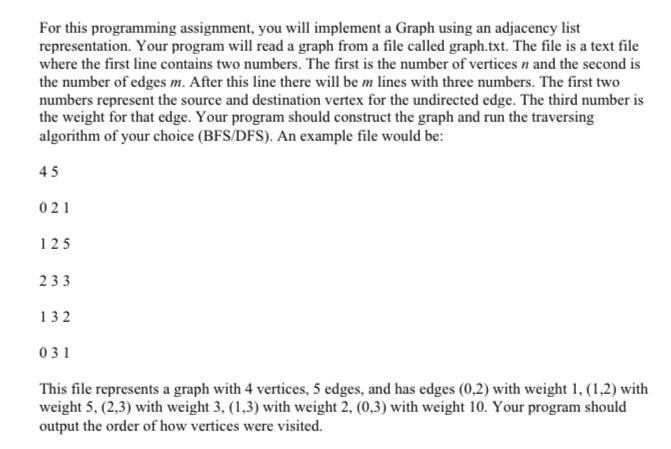 Solved For This Programming Assignment You Will Implement A 0531