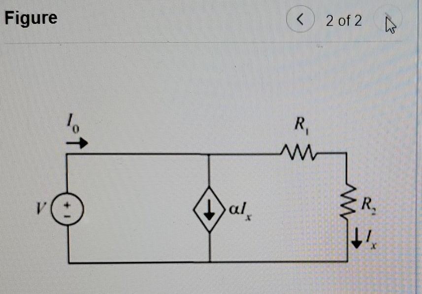Solved Part A - Analysis of a circuit with a dependent | Chegg.com