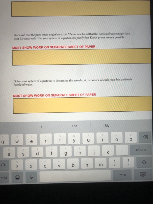 Solved 10. For a class picnic, two teachers went to the same | Chegg.com