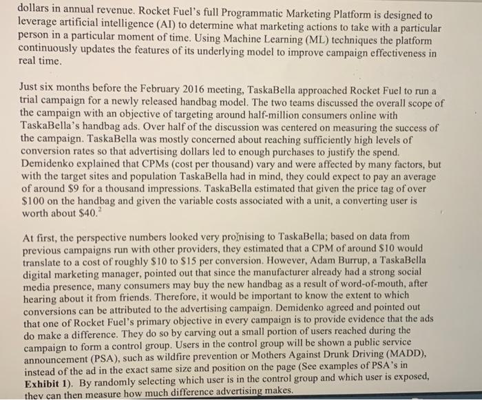 Solved It was a typical foggy morning in the San Francisco | Chegg.com