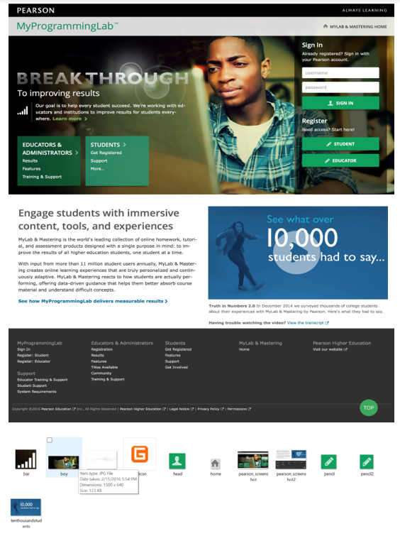 Solved Intsructions: Recreate the page in the picture, Using | Chegg.com