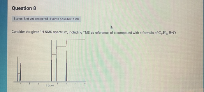 Solved Question 8 Status: Not yet answered Points possible: | Chegg.com