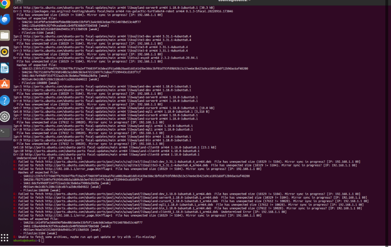 Solved the command sudo apt upgrade gives us errors. What is | Chegg.com