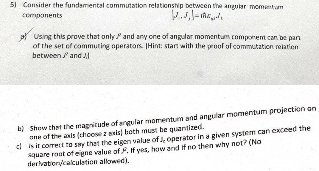 Solved B ﻿show That The Magnitude Of Angular Momentum And