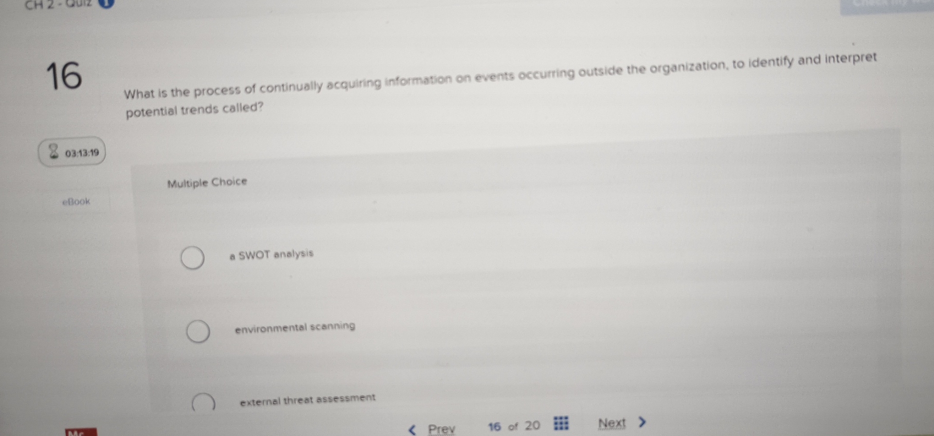 Solved 16What is the process of continually acquiring | Chegg.com