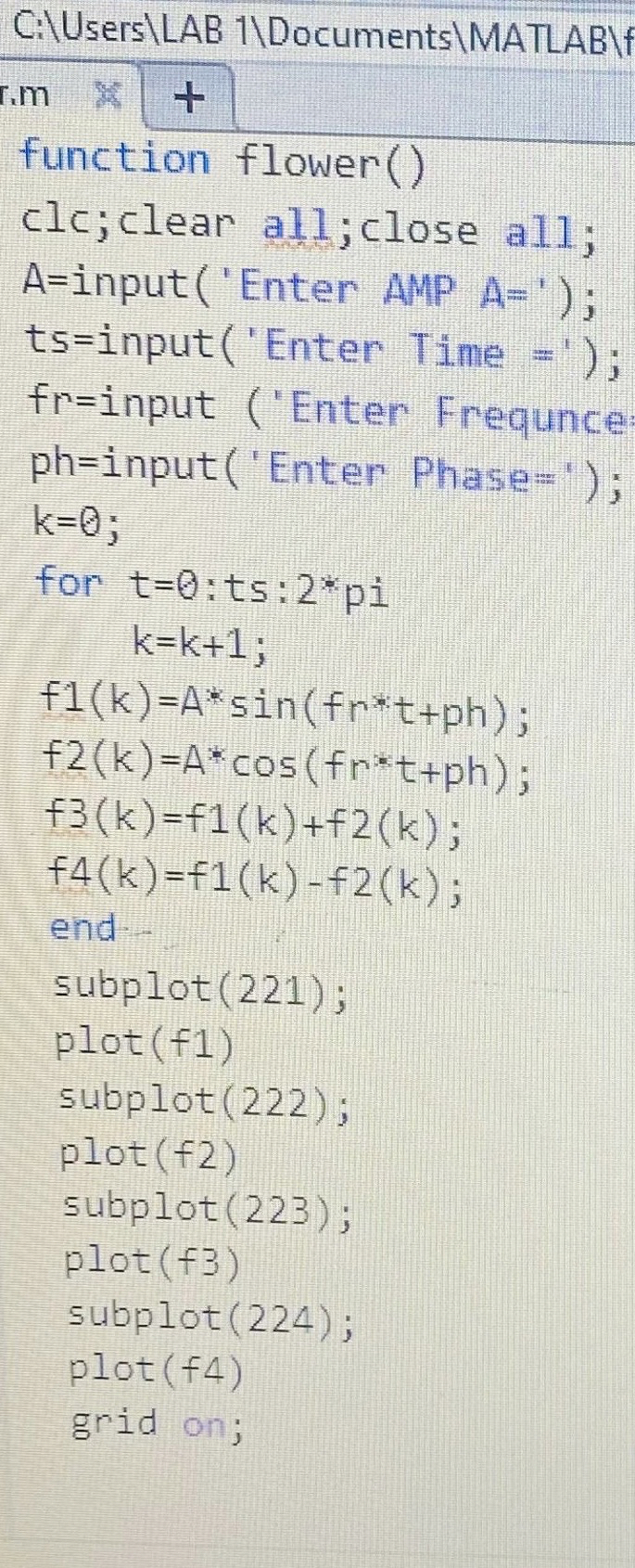 Solved What is the question of this code ? | Chegg.com