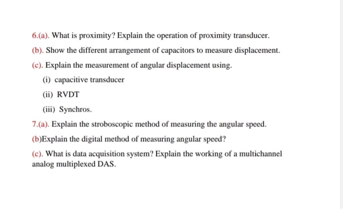 Solved 6.(a). What is proximity? Explain the operation of | Chegg.com