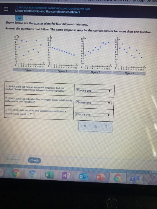 Solved O MODULE INTERPRETING CATEGORICAL AND QUANTITATIVE | Chegg.com