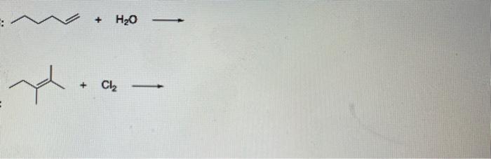 Solved + H2O + Cl2 | Chegg.com