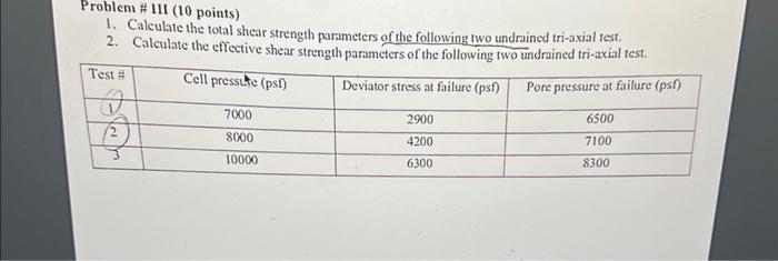 Solved Problem \# 111 (10 points) 1. Calculate the total | Chegg.com