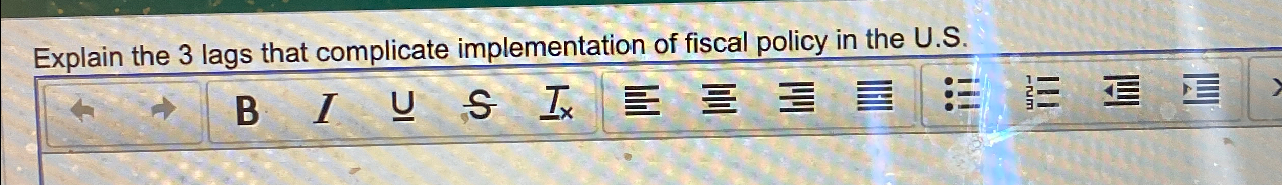 Solved Explain the 3 ﻿lags that complicate implementation of | Chegg.com