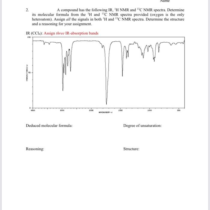 [Solved]: please help and label both graphs 1H NMR spectrum