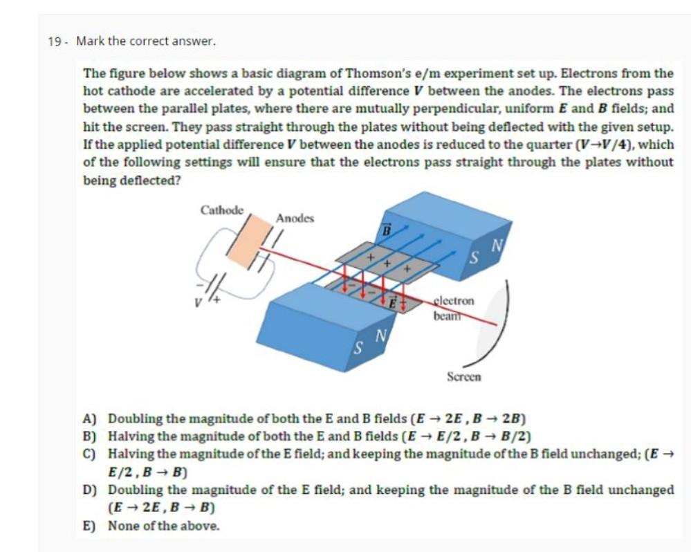 Solved Mark the correct answer. The figure below shows a | Chegg.com