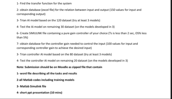 Solved 1 ﻿find The Transfer Function For The System2 4921