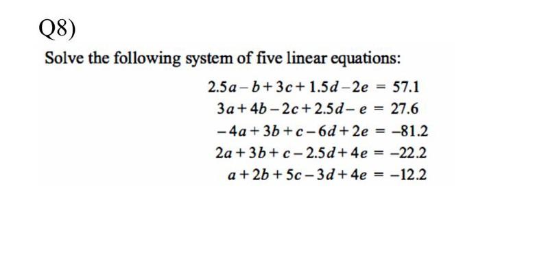 Solved Hello, can you solve the question in matlab and write | Chegg.com
