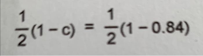 Solved 1 1 글) - 21-9 (1 -0.84) | Chegg.com