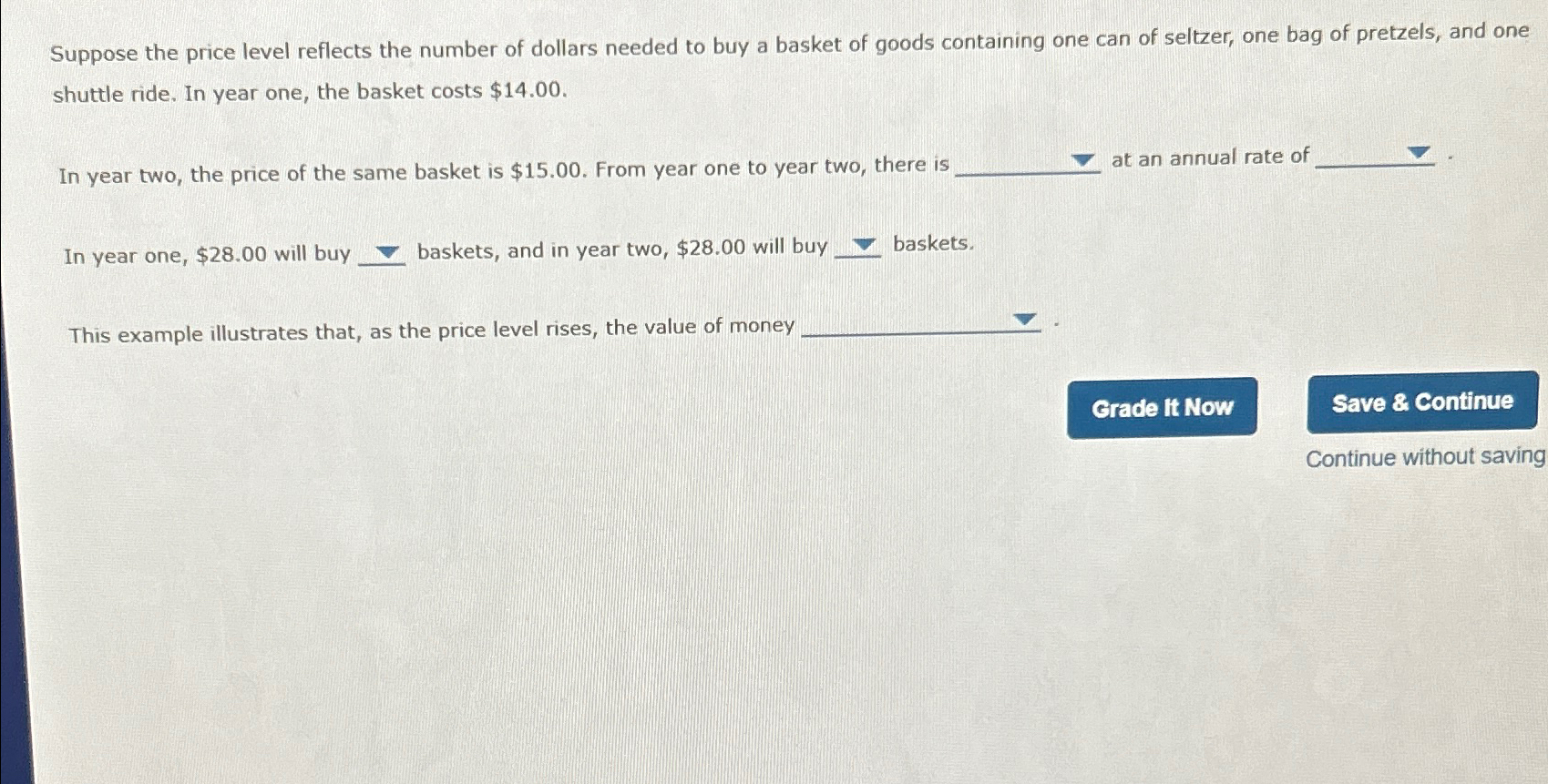 Solved Suppose the price level reflects the number of | Chegg.com